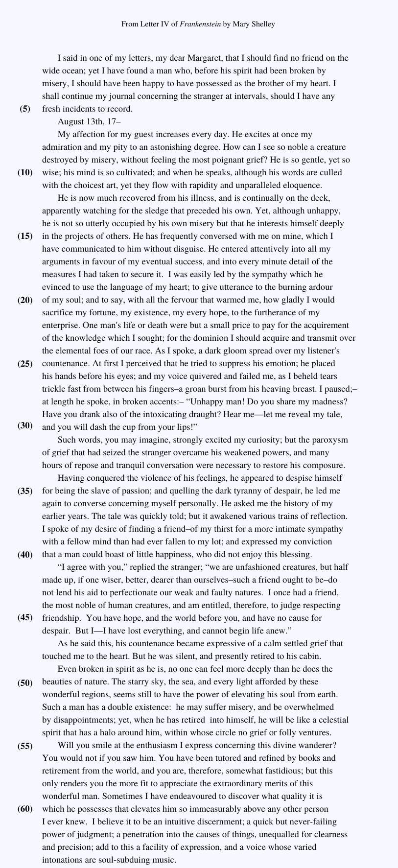 10759 – Frankenstein Chp 1-5